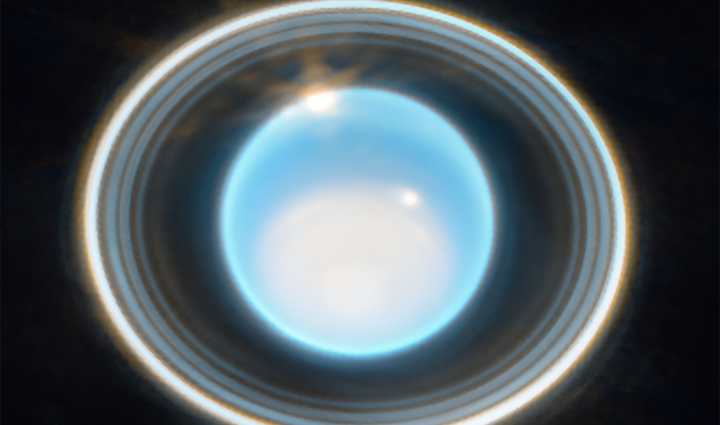 Webb svela gli anelli di Urano - Cronache di Scienza