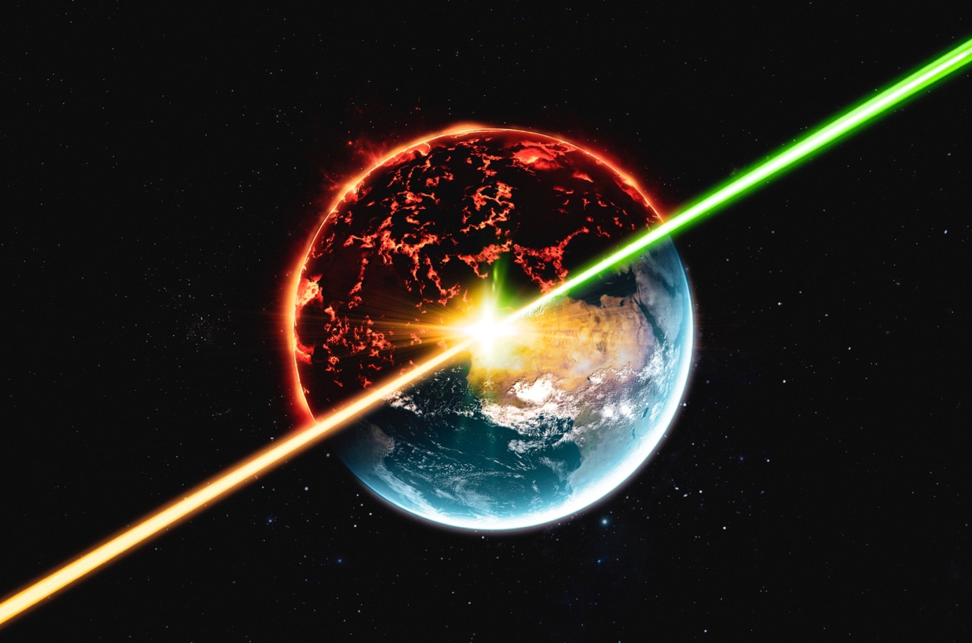 Un laser ultraveloce rivela com'era il nostro pianeta 4,5 miliardi di ...